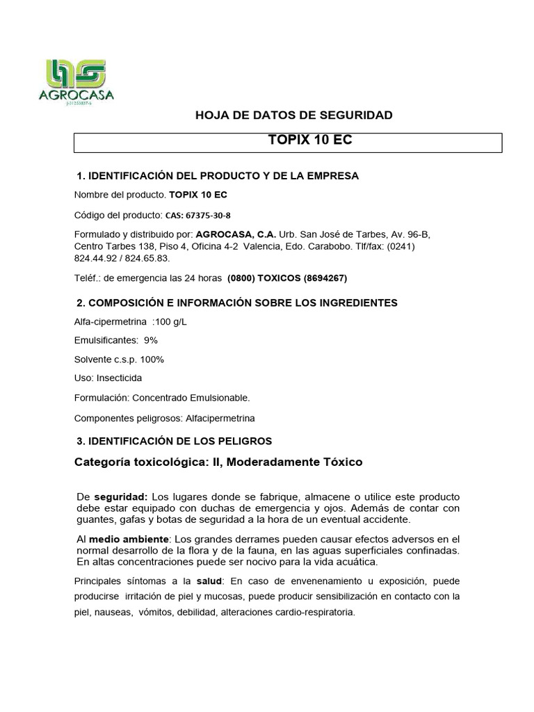 32 HS Topix | PDF | Agua | Combustión