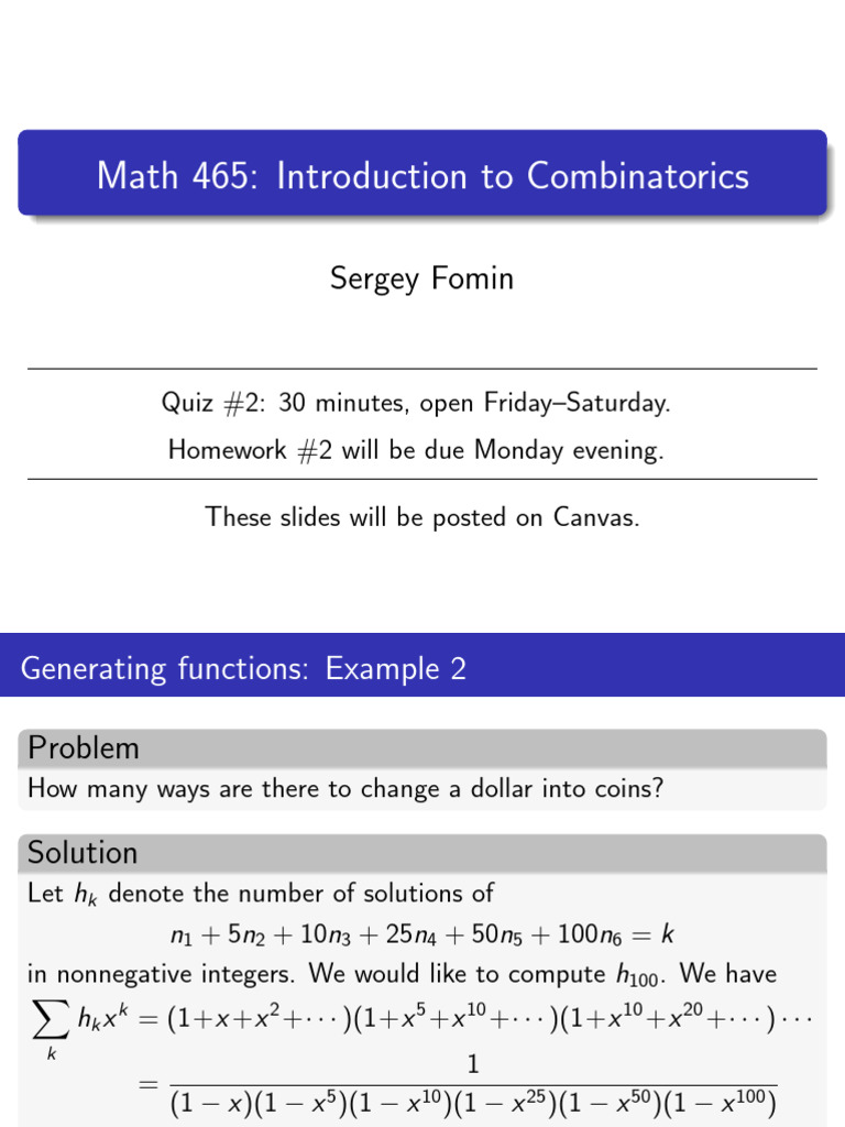 465-lecture4 | PDF | Function (Mathematics) | Numbers