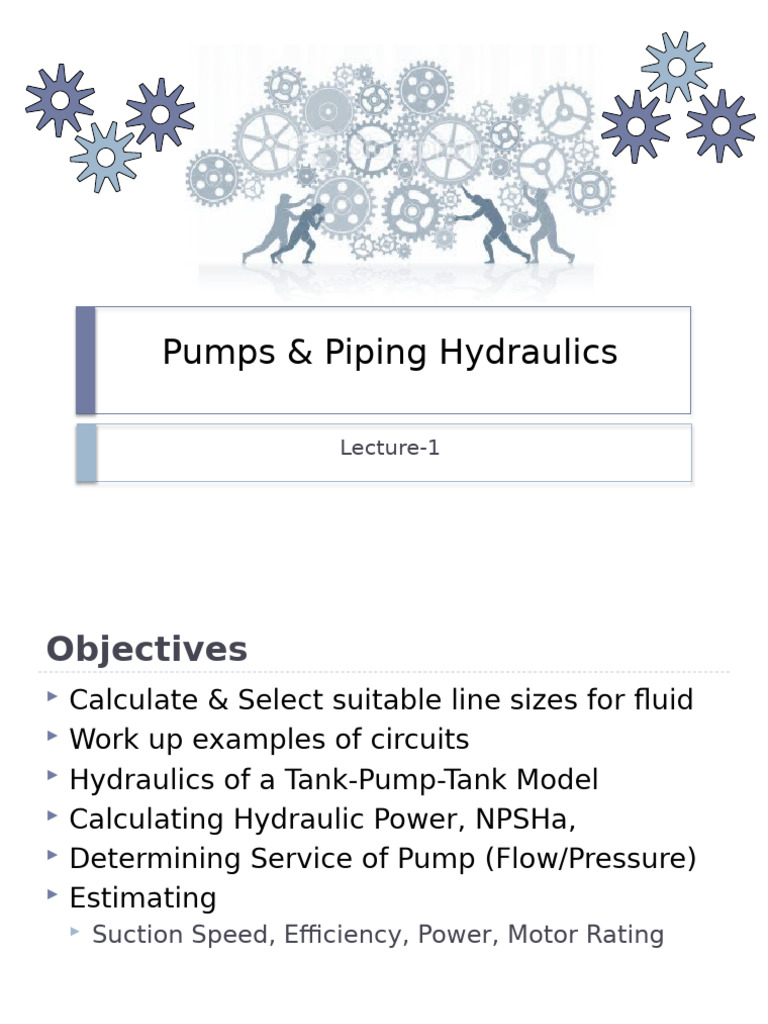 Pumps & Piping Hydraulics | PDF | Soft Matter | Applied And ...