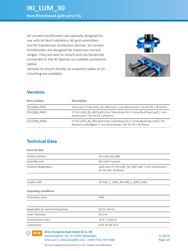 DS-EN IKI-LUM 30 d92 IKI-LUM 30 d92 | PDF | Electrical Equipment | Electrical Components