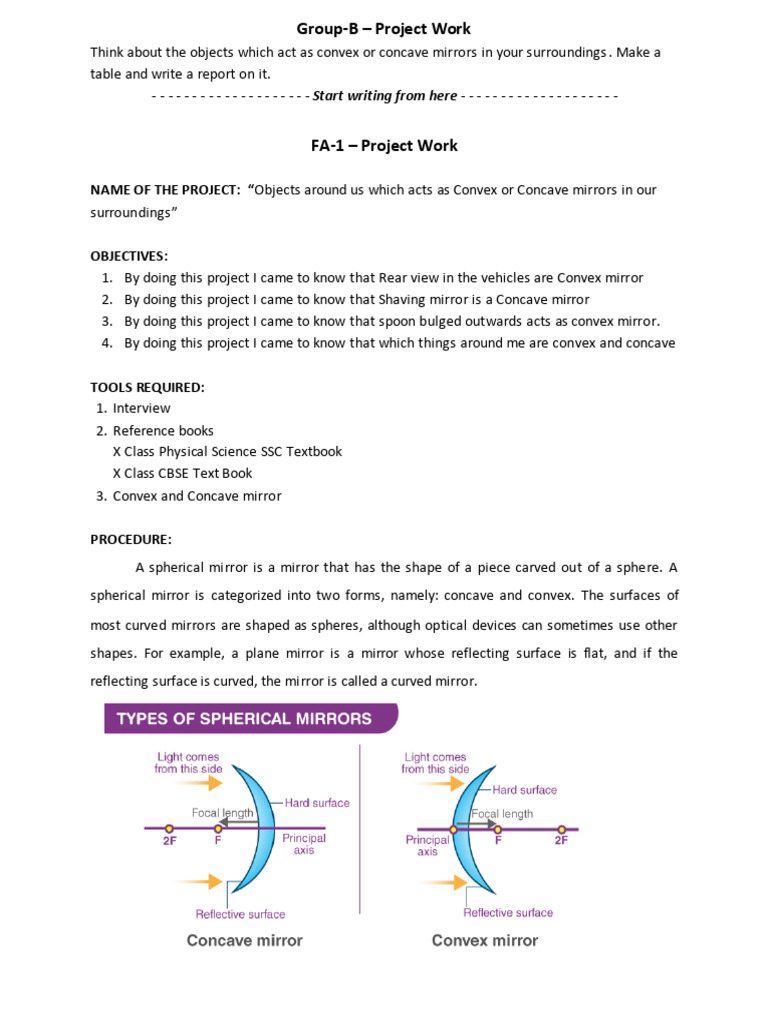 Everyday Objects as Mirrors | PDF | Mirror | Optics
