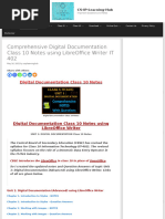 Csiplearninghubcom Comprehensive Digital Documentation Class 10 Notes ...