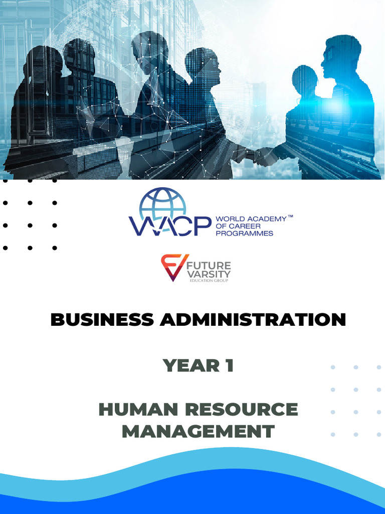 HRM Unit 1 - Human Resource Management | PDF | Human Resource Management | Human Resources