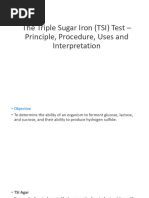 Triple Sugar Iron Agar Test | PDF | Chemistry