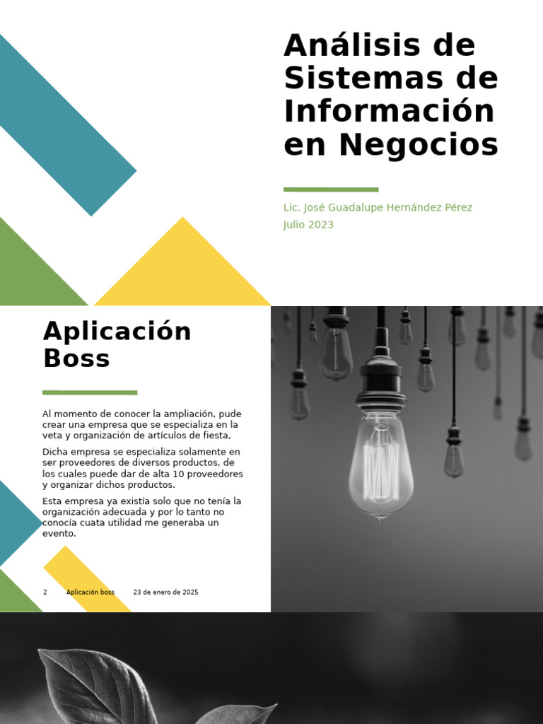 Presentación BOSS | PDF