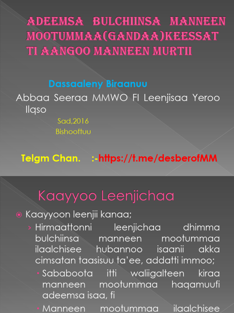 Manneen Mootummaa-Wixinee | PDF