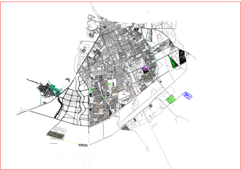 Plano de Yopal Imprimir A Blanco y Negro | PDF
