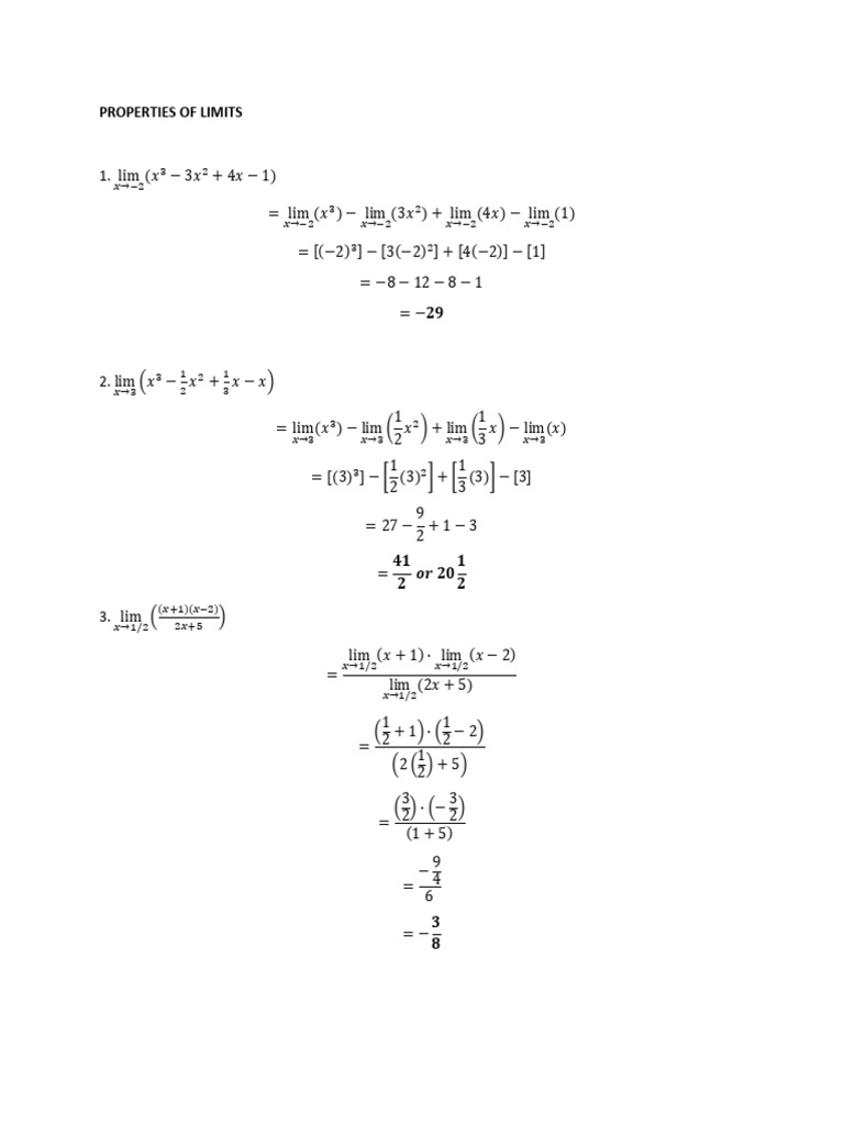 Activity_-Limits-and-Continuity_answer | PDF | Mathematical Analysis | Combinatorics