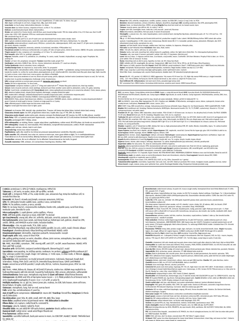 IM Charts 2 | PDF | Colonoscopy | Clinical Medicine