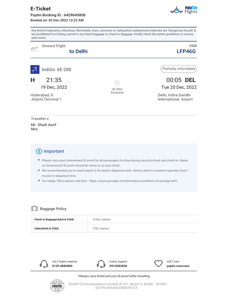 LTA Flight | PDF | Credit Card | Interest