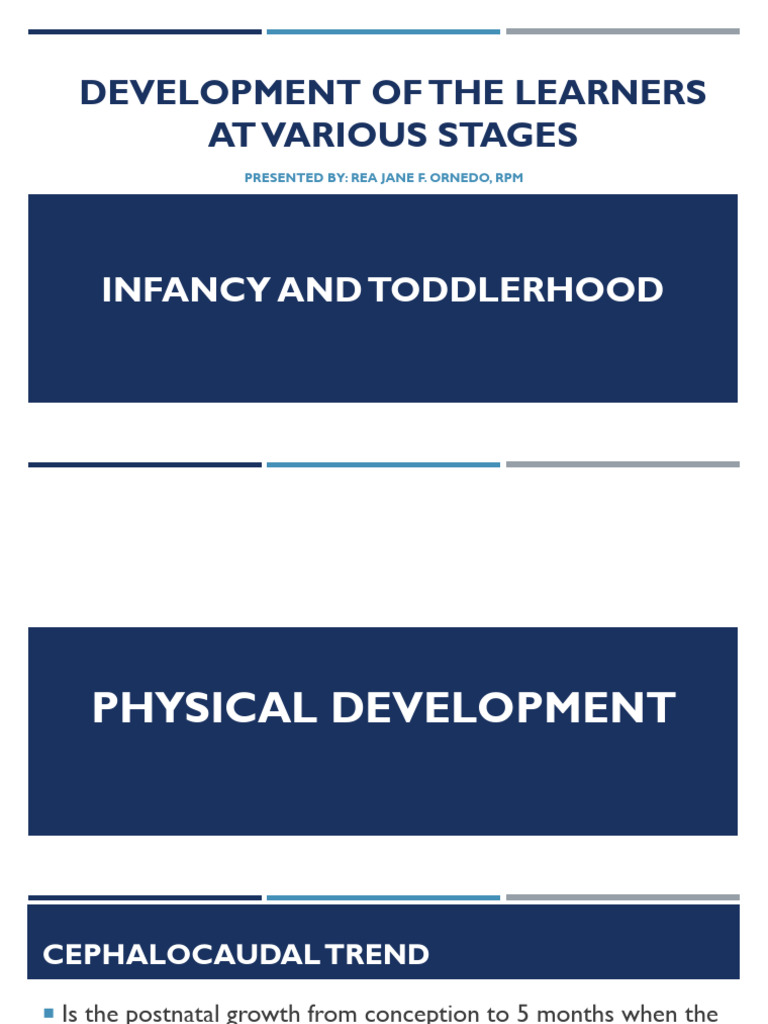 INFANTS-AND-TODDLERS (1) | PDF | Infants | Language Acquisition