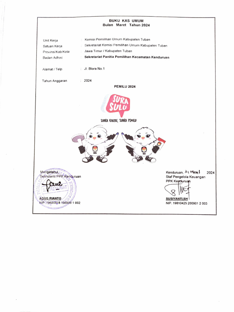 Spj Ppk Maret 2024 | PDF