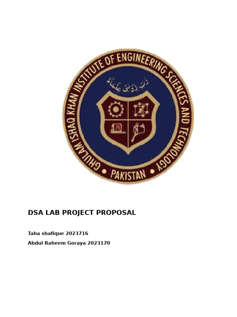 Dsa Proposal | PDF | Applied Mathematics | Computing Dsa Proposal | PDF | Applied Mathematics | Computing