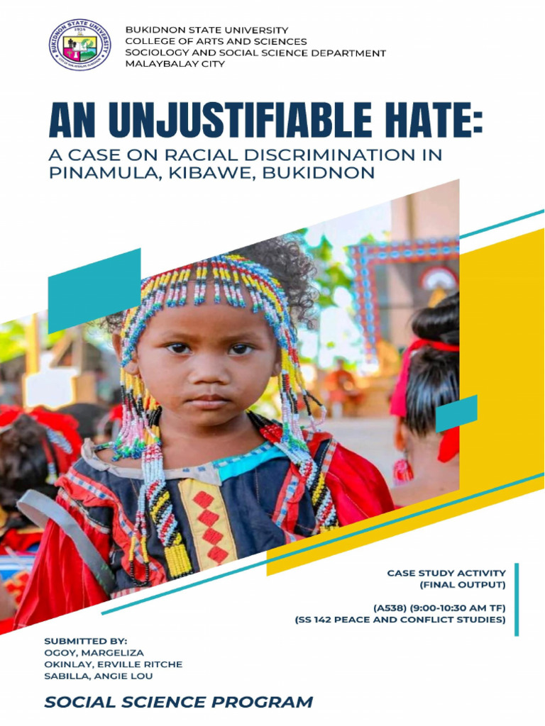 Racial Discrimination Case Study | PDF | Discrimination & Race ...