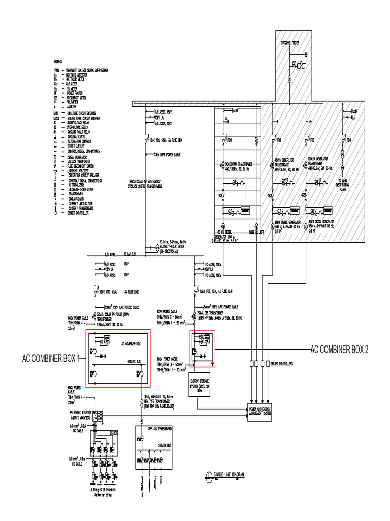 PV Diesel Hybrid Plant SLD | PDF