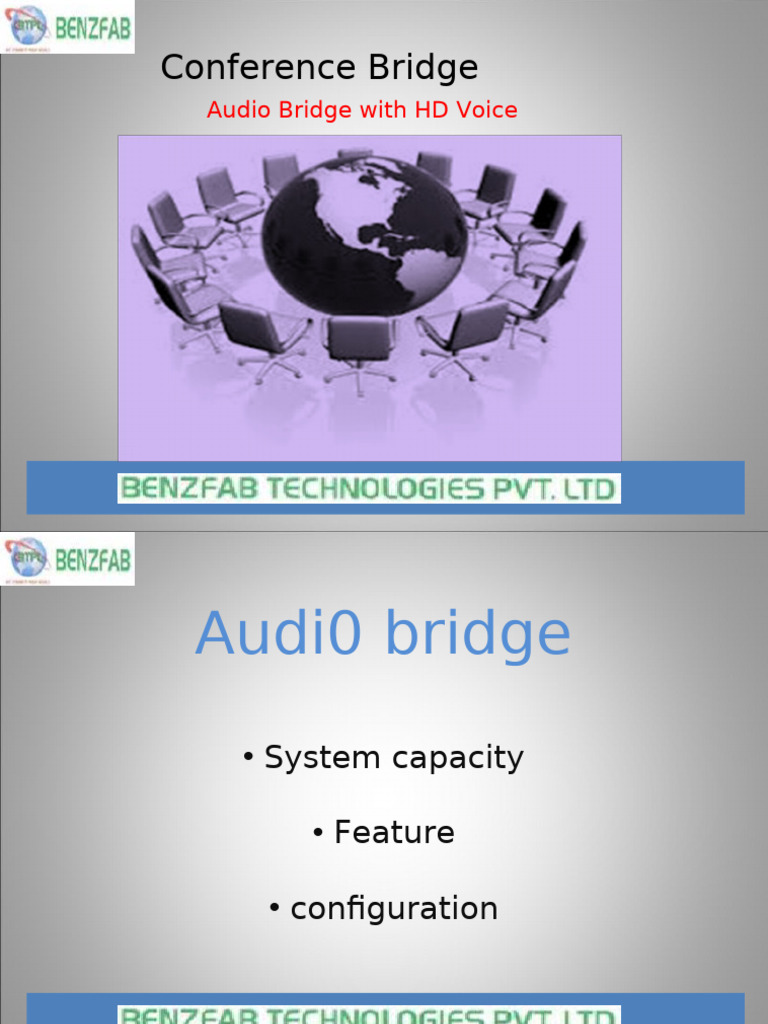 CoreIP Audio Conference Bridge Final | PDF | Session Initiation ...