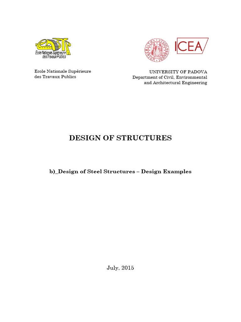 12b) - Design of Steel Structures - Design Examples | PDF | Building ...