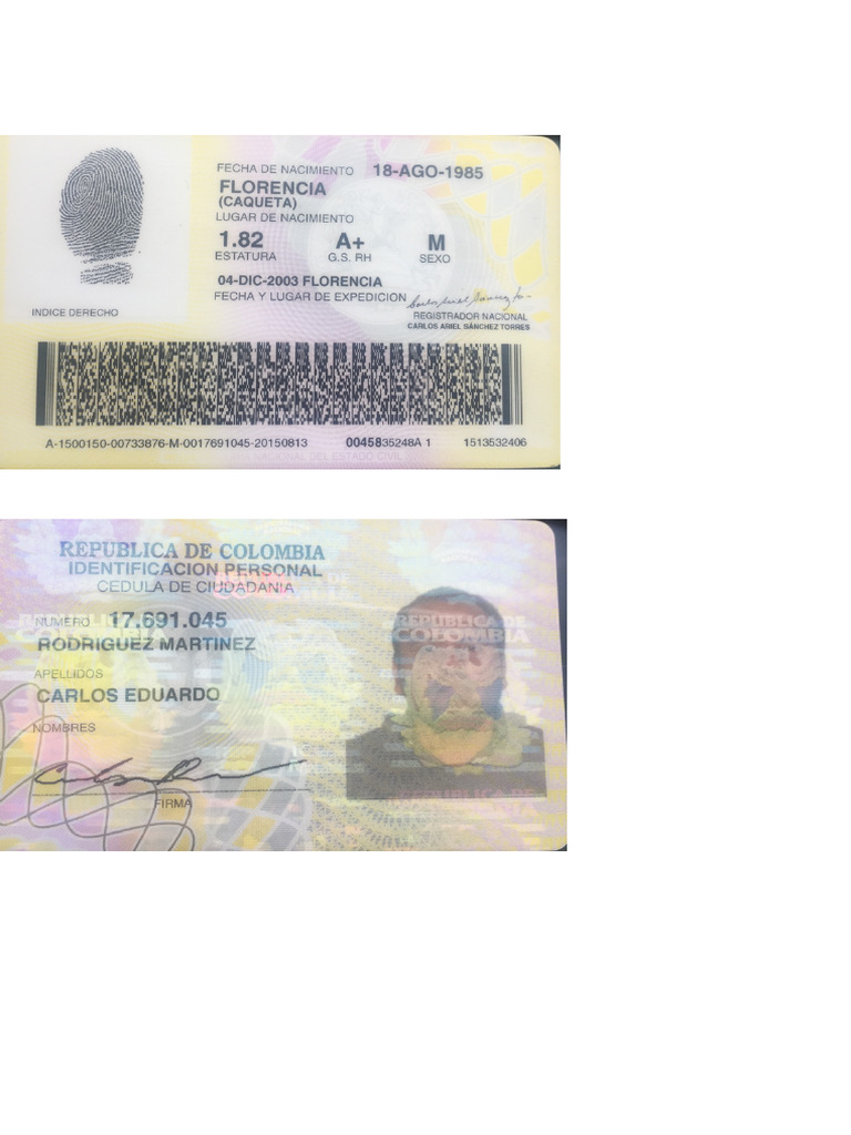 Cedula Carlos-3 | PDF