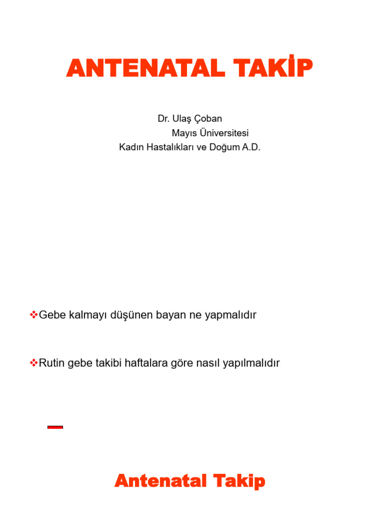 Antenatal Taki̇p-5. Sinif | PDF