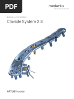 Medartis Distal Radius Surgical Technique | PDF | Drill | Limbs (Anatomy)
