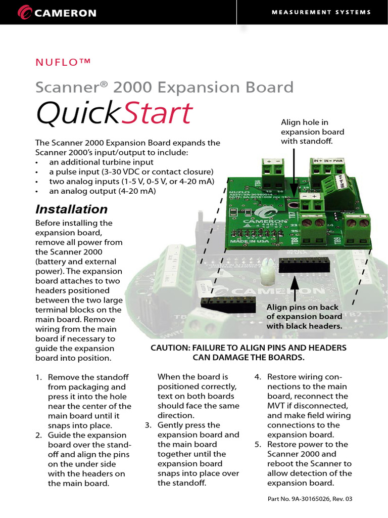 Expansion Board Quick Start Guide | PDF | Resistor | Electrical ...