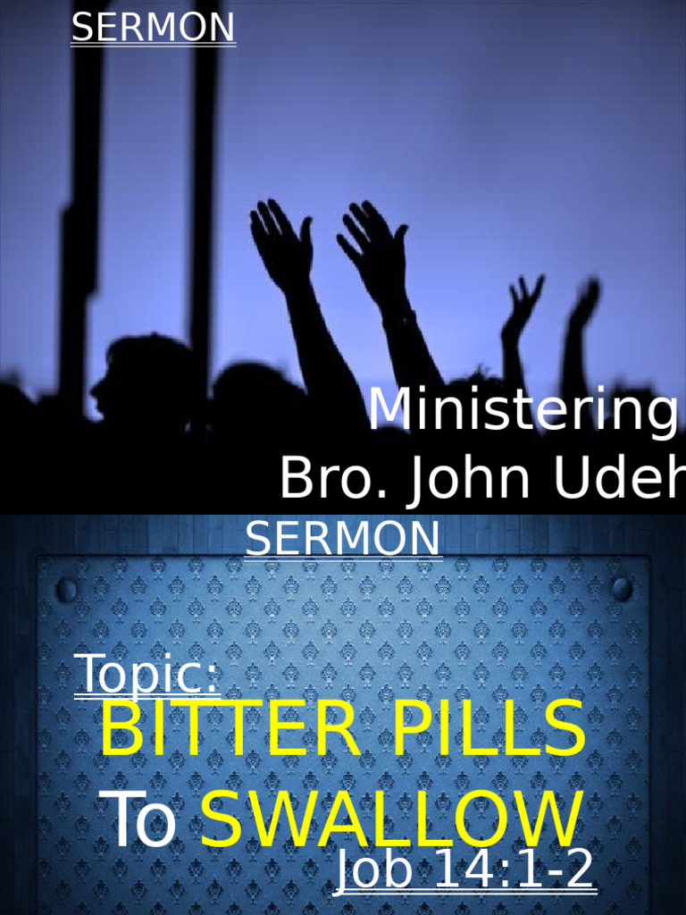 BITTER PILLS TO SWALLOW | PDF