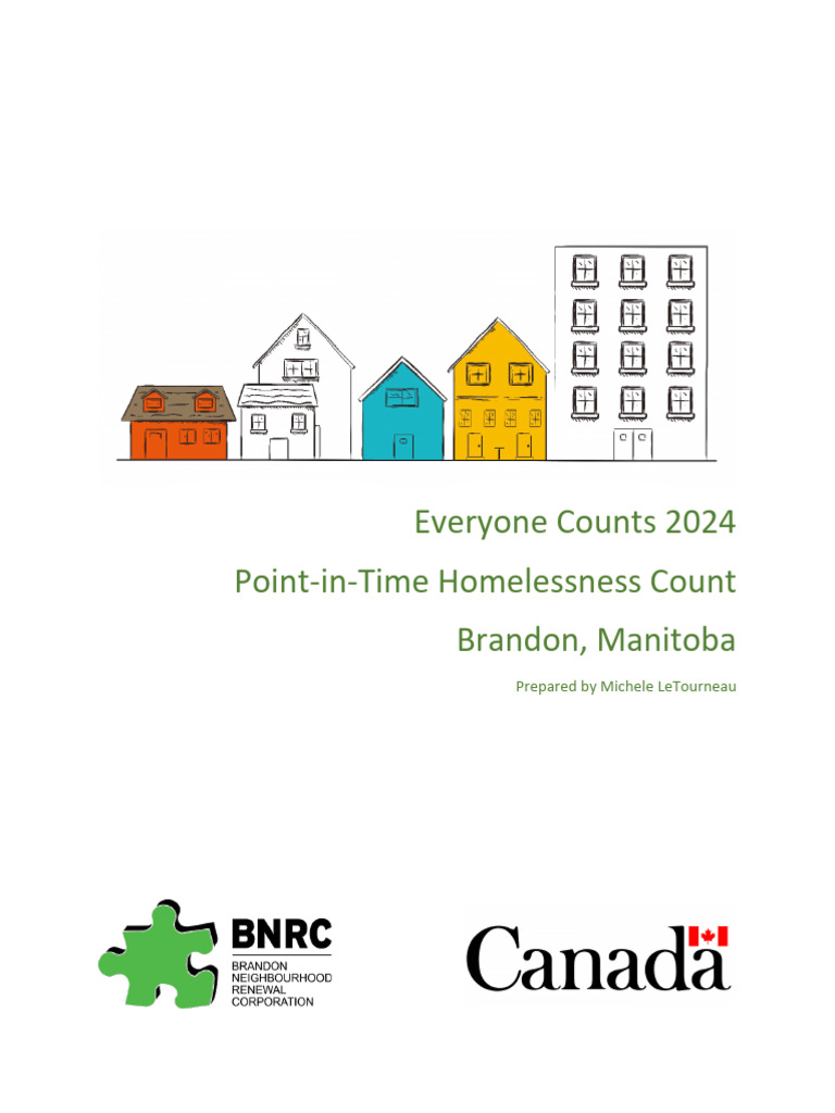 Brandon Homelessness Count 2024 | PDF | Cost Of Living | Homelessness