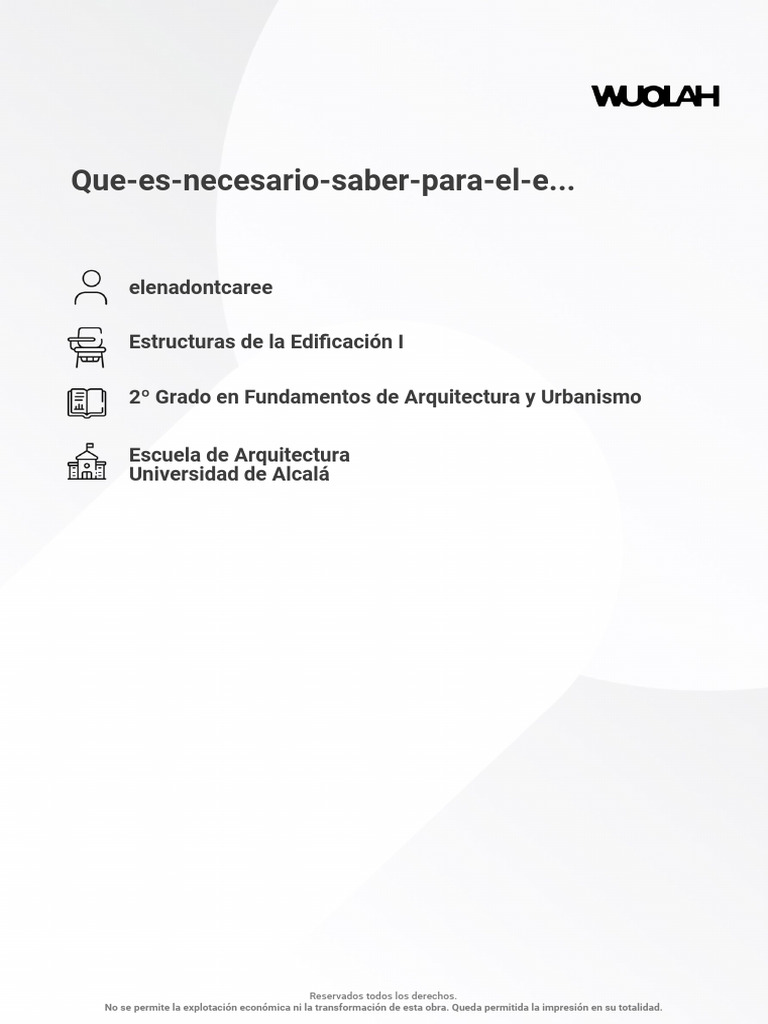 Que-es-necesario-saber-para-el-examen-Parcial-I-Estructuras-de-la-Edificacion-I | PDF