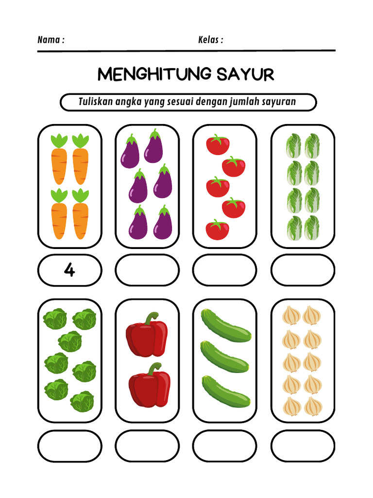 LKPD Matematika Berhitung | PDF