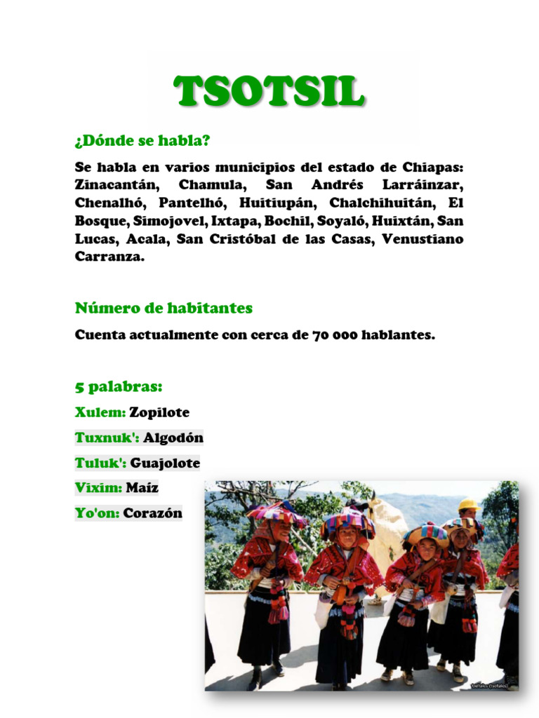 Tzotzil | PDF