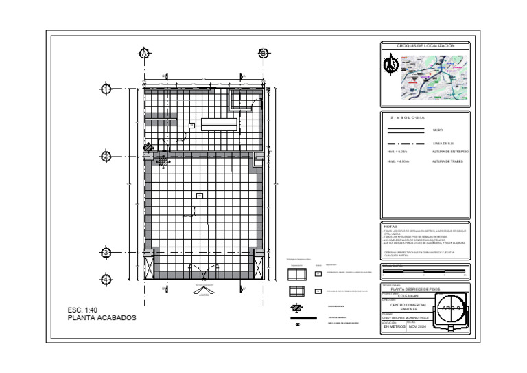 Plano de Despiece de Pisos | PDF