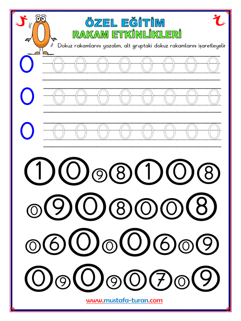 RAKAM-ETKINLIKLERI-0 | PDF