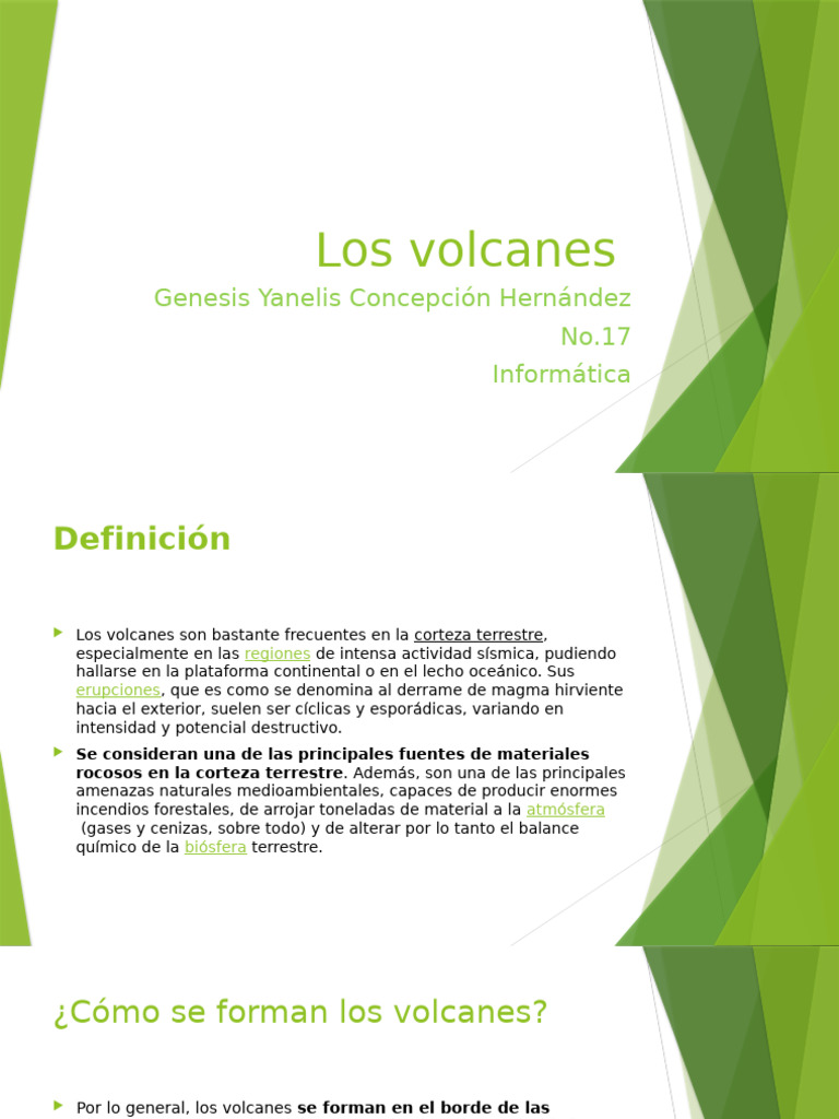 Genesis Yanelis Concepción Hernández | PDF | Volcán | Tierra