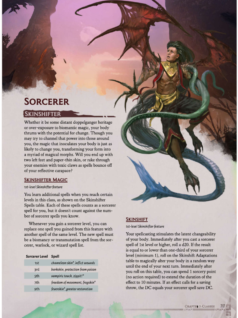 Skinshifter_-_Sorcerer | PDF