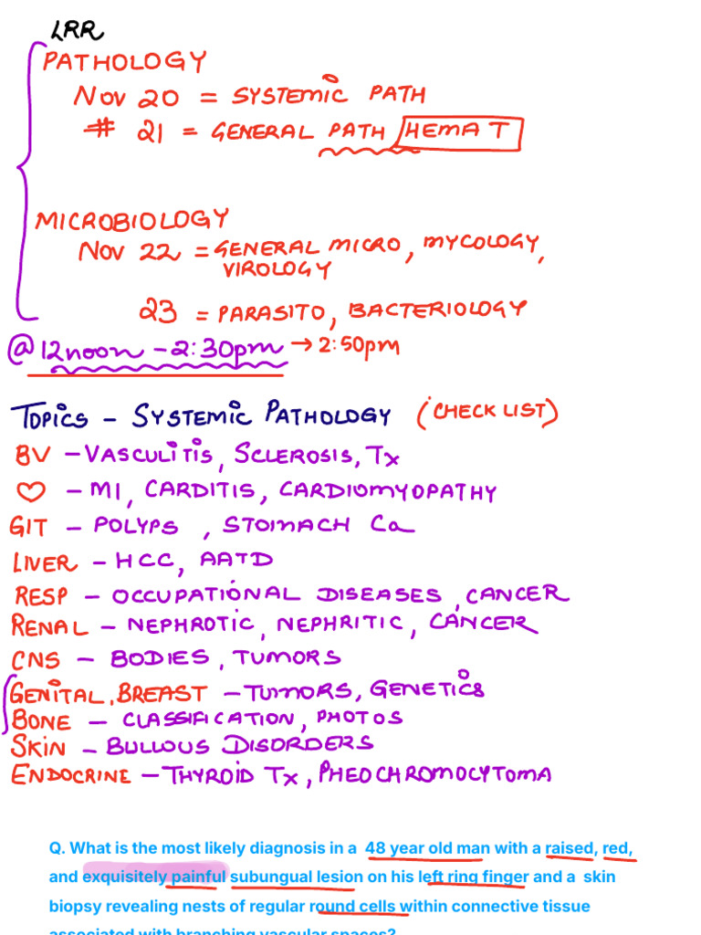 FMGE LRR1 patho Jan 2025 (2) [Medicalstudyzone.com](1) | PDF | Heart | Kidney