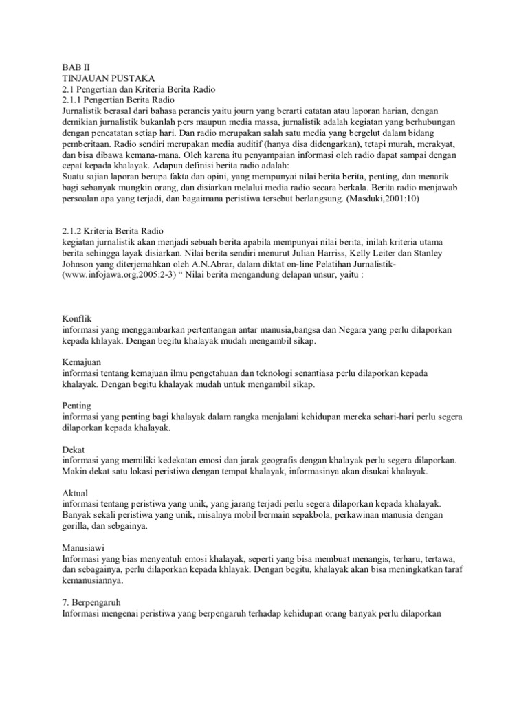 Penulisan Script Siaran | PDF | Ilmu Sosial | Sejarah