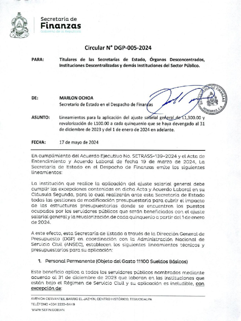 Circular DGP 005 2024 | PDF