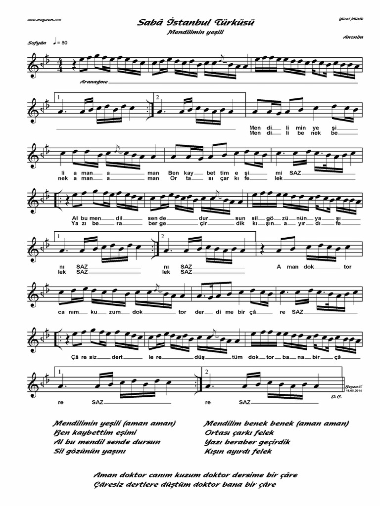 Mendilimin Yesili | PDF