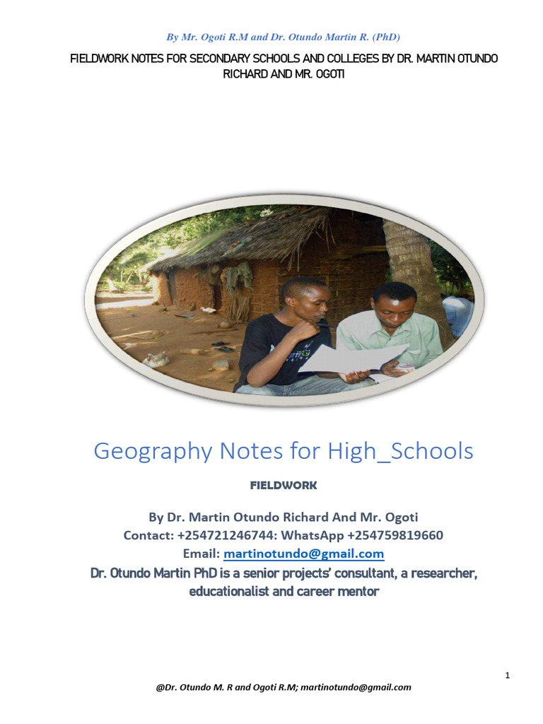 Fieldwork Data Collection Guide | PDF | Sampling (Statistics) | Hypothesis