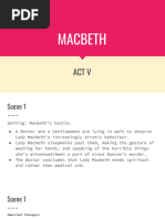 Macbeth: Dramatic Irony and Imagery Examples | PDF