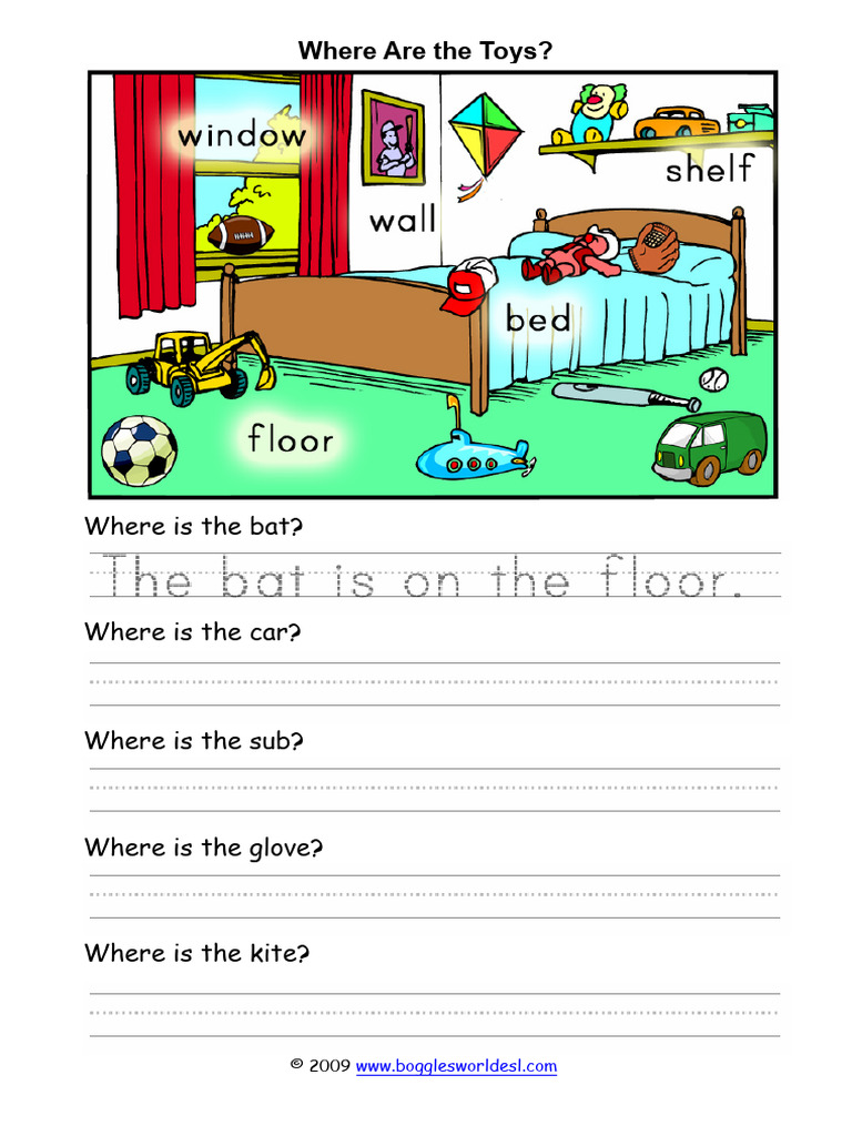 Preposition Practice | PDF