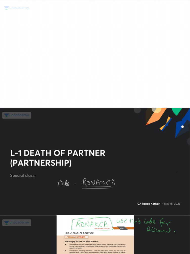 l1 Death of Partner Partnership With Anno | PDF