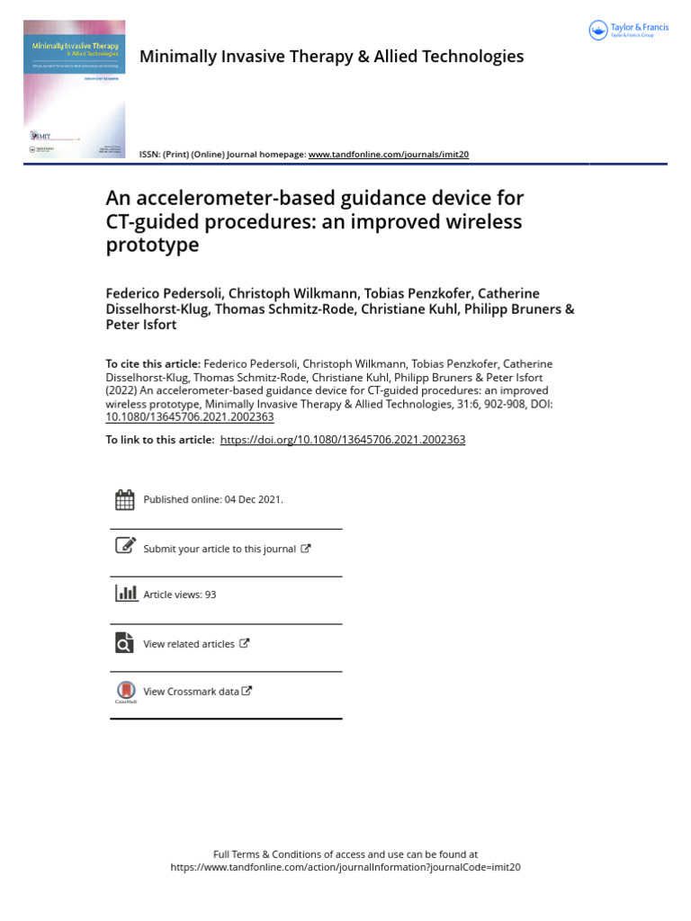 An accelerometer-based guidance device for CT-guided procedures: an ...
