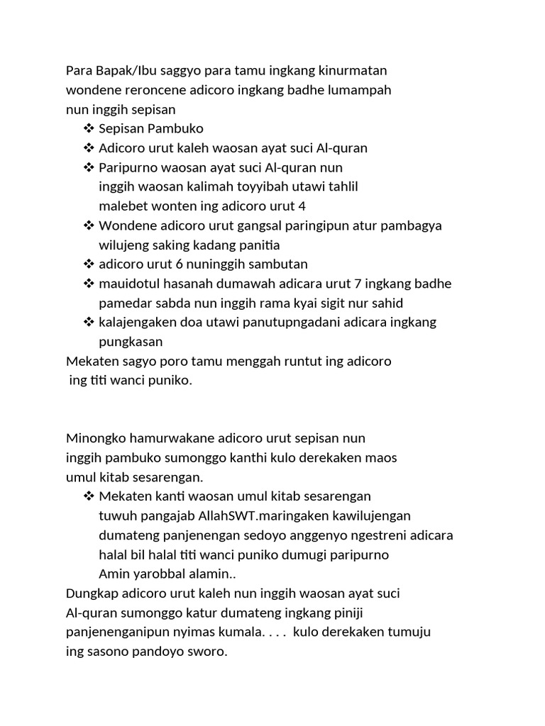 Para Bapak | PDF