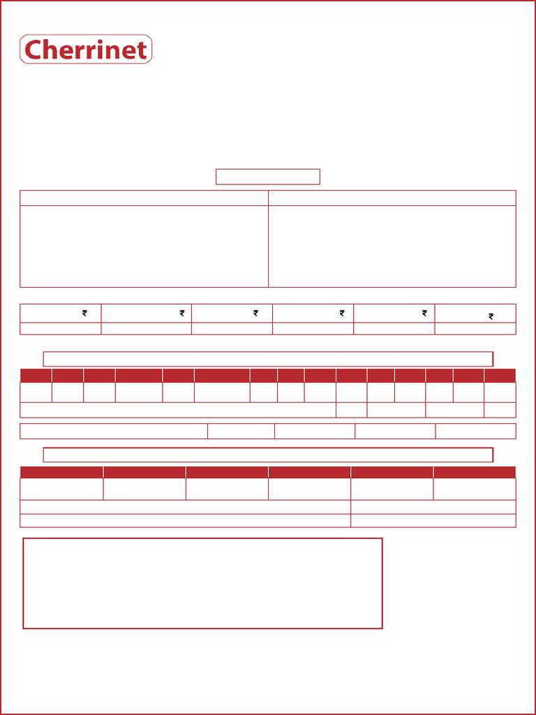 Cherrinet Invoice 52931622 | PDF | Taxes | Payments