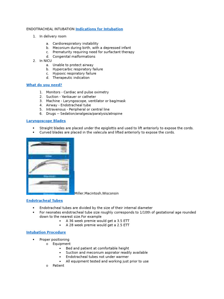 intubation-2 | PDF | Surgery | Anesthesia