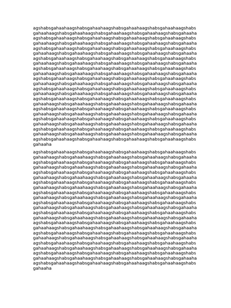 Repeated Text Analysis | PDF