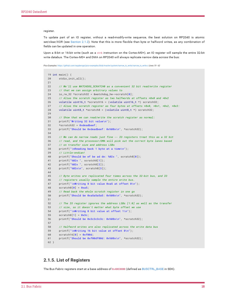 rp2040-datasheet-19 | PDF | Bit | Computer Memory