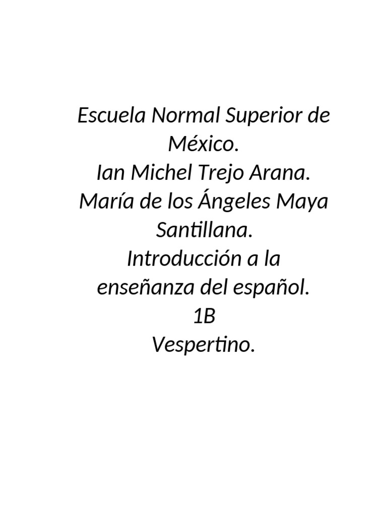 La Enseñanza Del Idioma Español | PDF | Enseñando | Aprendizaje
