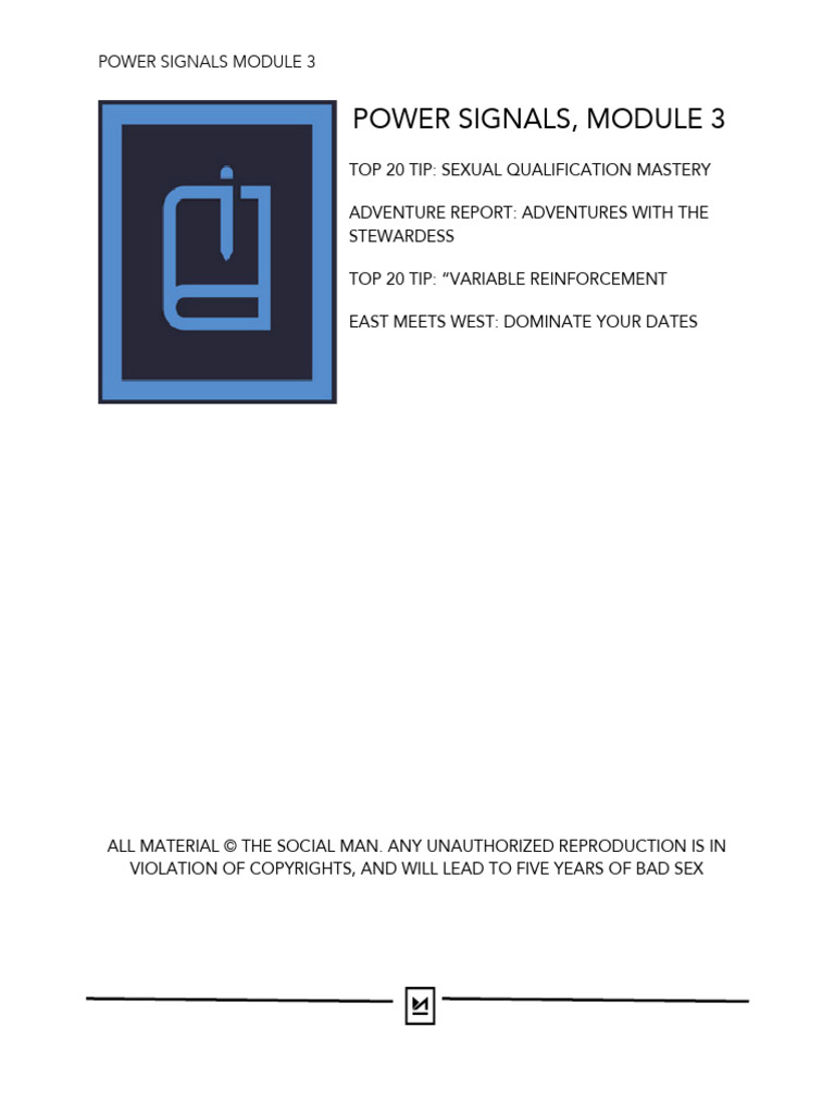 Power Signals Module 3 | PDF | Mind